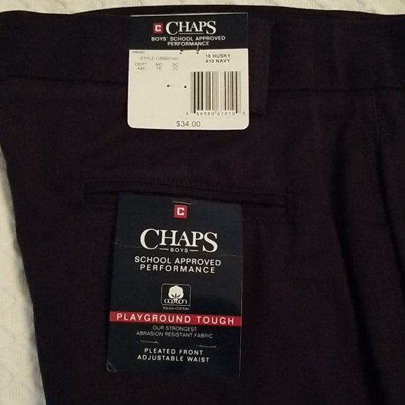 Chaps | Bottoms | Chaps Boys School Approved Navy Pants | Poshmark
